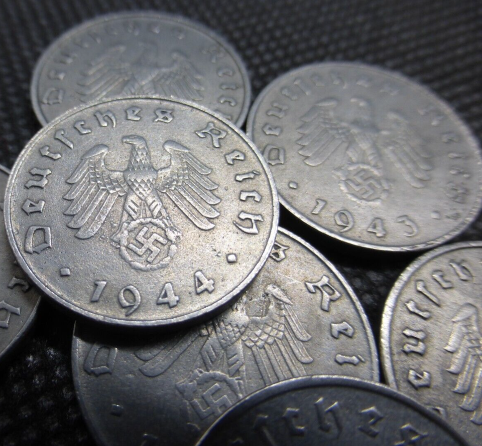 Rare Old WW2 Nazi Germany War Coin WWII Gift Authentic Relic Military ...