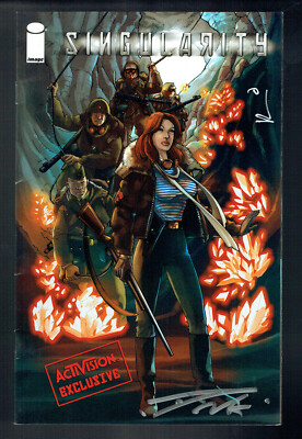 Singularity by Christopher Mink Morrison Signed by Cover Artist Davide ...