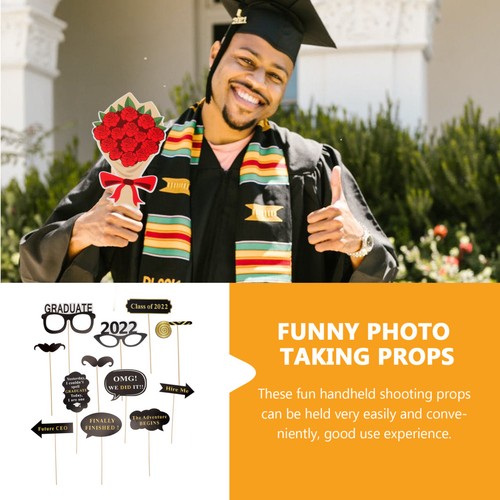 50 PCS Graduation Celebration Photo Props Interesting Photography ...