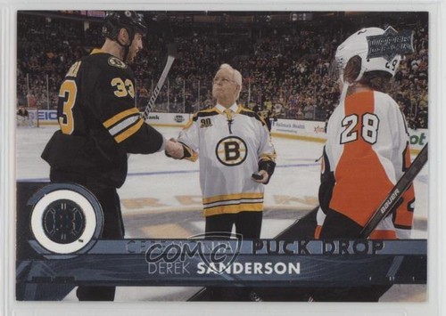2017-18 Upper Deck Ceremonial Puck Drop Derek Sanderson #CPD-6 | eBay