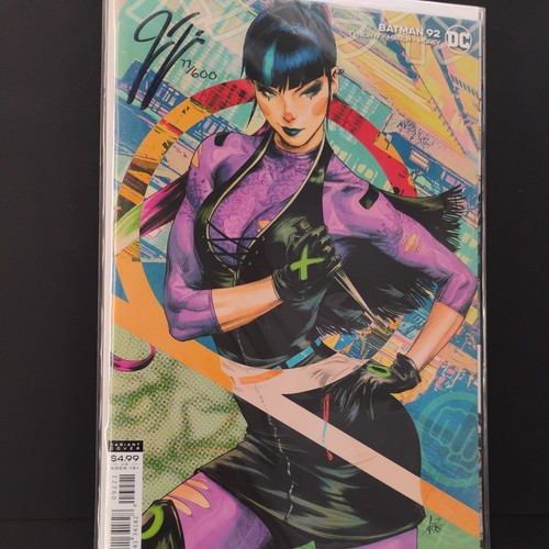 Batman #92 - Artgerm Variant - Dynamic Forces Signed by Tynion w/COA ...