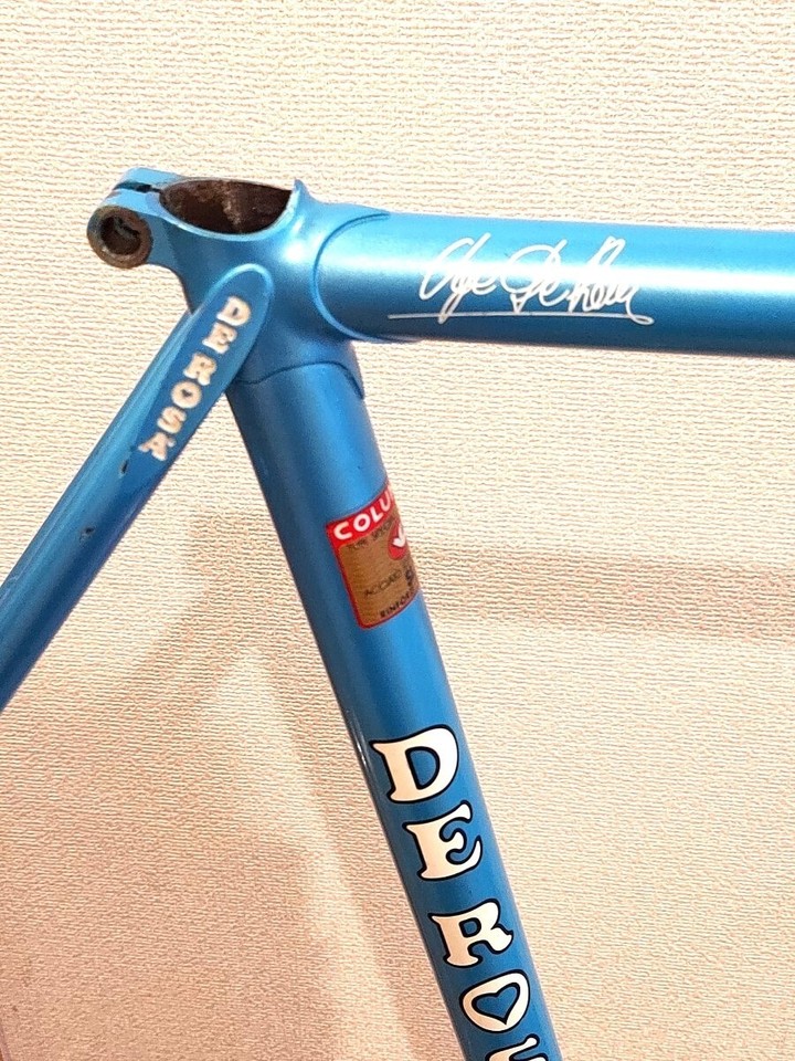 DEROSA Professional Columbus SLX Vintage Steel Road Bike Freme Set ...