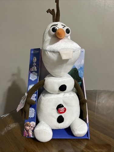 Disney Frozen Pull Apart Talking Olaf Plush Still in Box 2013 First ...