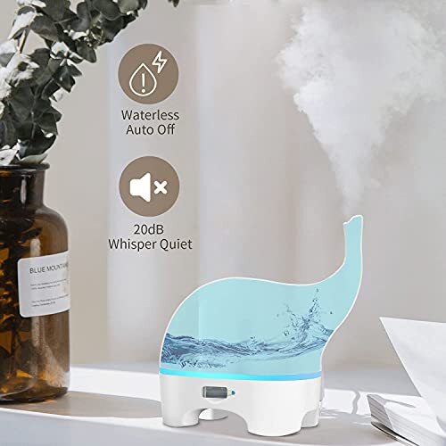 Small Elephant Essential Oil Diffuser 120ml Usb Kids Ultrasonic Aroma Diffuser H | eBay