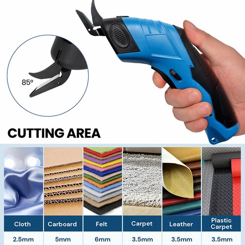 Cordless Rechargeable Cutter Electric Scissor Cardboard Box Cut Shear ...