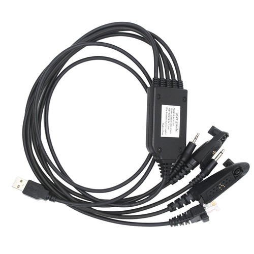 5 in 1 USB Programming Cable Cord for EX600 GP328Plus CP150 HT1550 | eBay