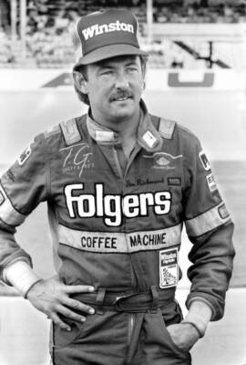 Race Driver Tim Richmond Poses For Photographs Prior To The Start 1986 ...