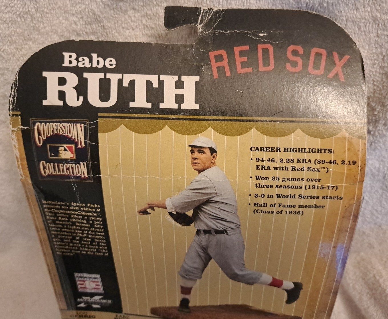 2009 Babe Ruth Red Sox McFarlane MLB Cooperstown Collection | eBay ...