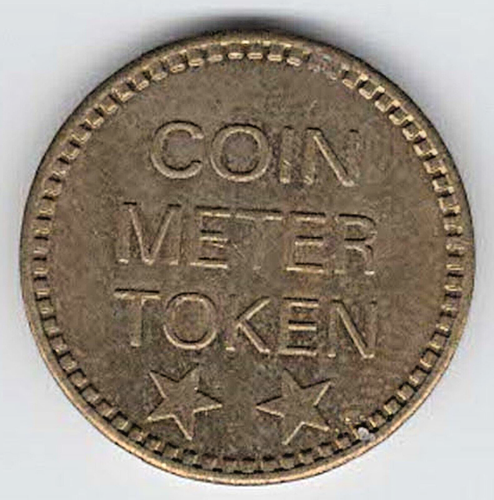 COIN METER TOKEN WITH AMERICAN EAGLE #2 | eBay