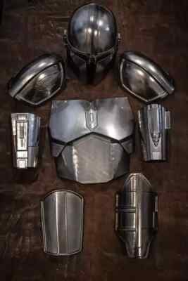 New-Mandalorian-Beskar-Armor Mando Fighting Armor Suit LARP Mandalorian ...