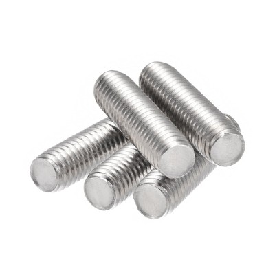 10pcs M8 x 30mm Fully Threaded Rod 304 Stainless Steel Right Hand ...
