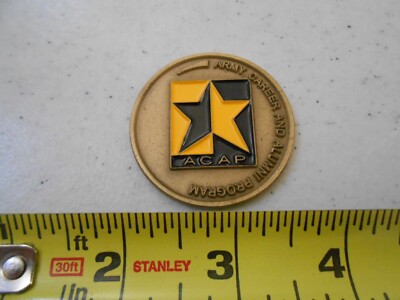 RARE ACAP ARMY CAREER ALUMNI PROGRAM MILITARY CHALLENGE COIN | eBay