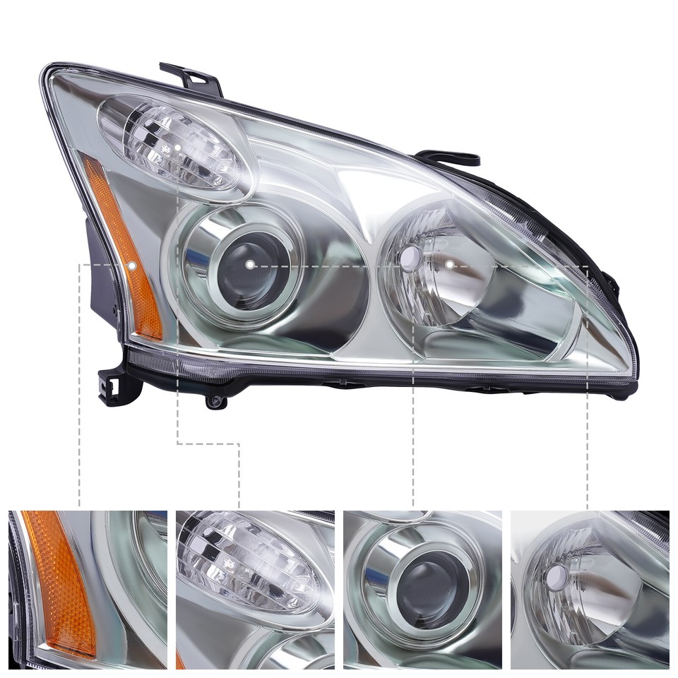 2004-2009 Lexus RX330 RX350 RX400h Right Passenger Side Front Headlight ...
