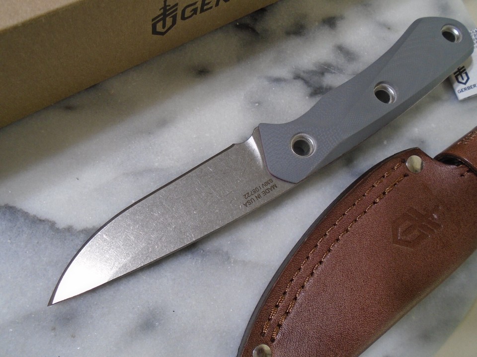 Gerber USA TERRACRAFT Fixed Blade Hunter Knife Full Tang CPM S30V Steel ...