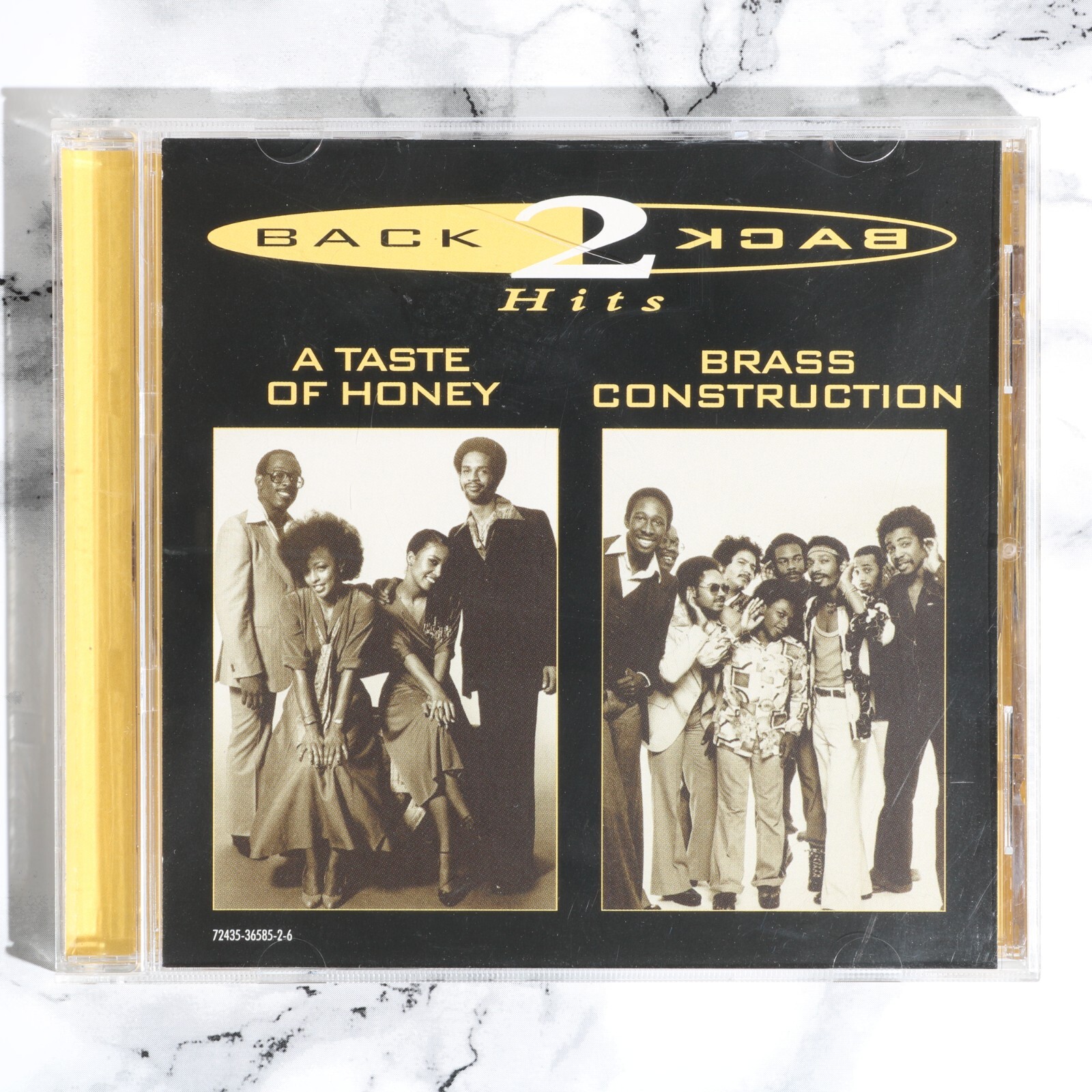 Back 2 Back Hits -- A Taste Of Honey + Brass Construction (CD, 2002 ...