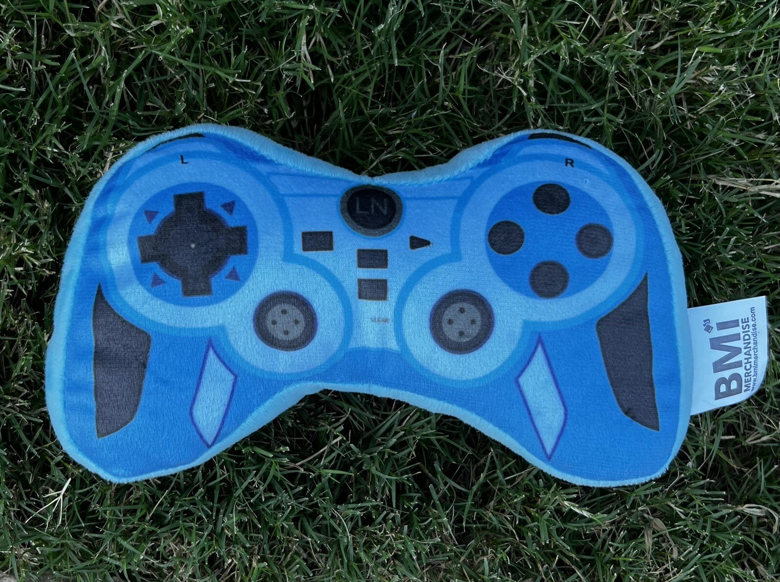 BMI Handheld Game Controller Light Blue Plush Stuffed Toy Decor | eBay