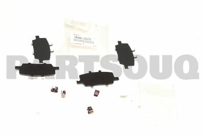 0494633070 Genuine Toyota SHIM KIT, ANTI SQUEAL(FOR REAR DISC BRAKE ...