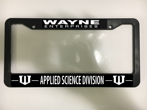 Wayne Enterprises Batman Applied Science Division Hero Car License ...