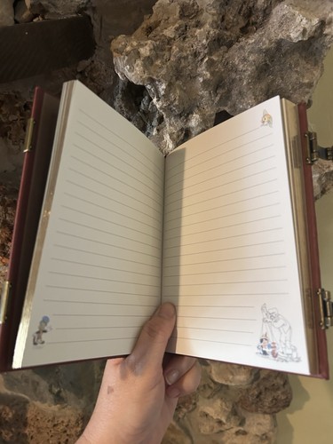 NWT Disney Parks Pinocchio Journal Hard Back Large Lined Note Book 2025 ...