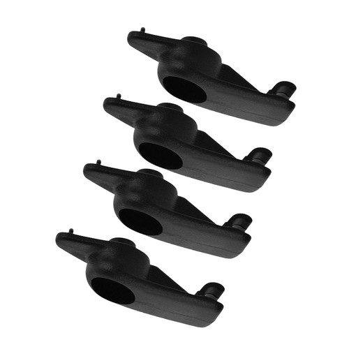 4pcs Black Sun Visor Retainer Clip Bracket Fit For Chevy Corvette C5 ...