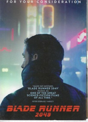 Blade Runner 2049 FYC DVD VIDEO MOVIE futuristic sci-fi Denis ...