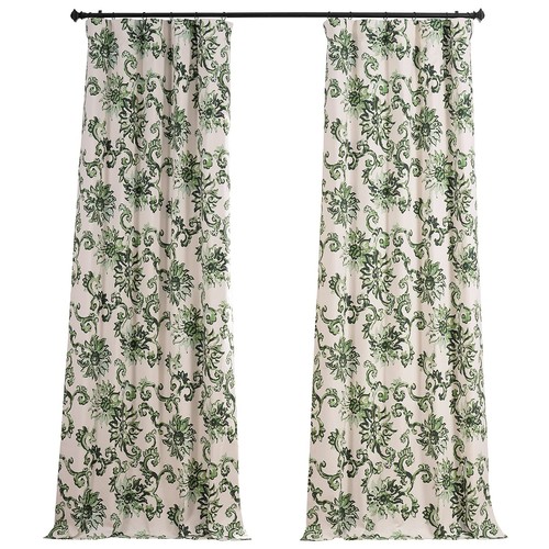 PRTW-BOD40C-108 Indonesian Printed Cotton Hotel Blackout Curtain (1 Panel), 5... | eBay