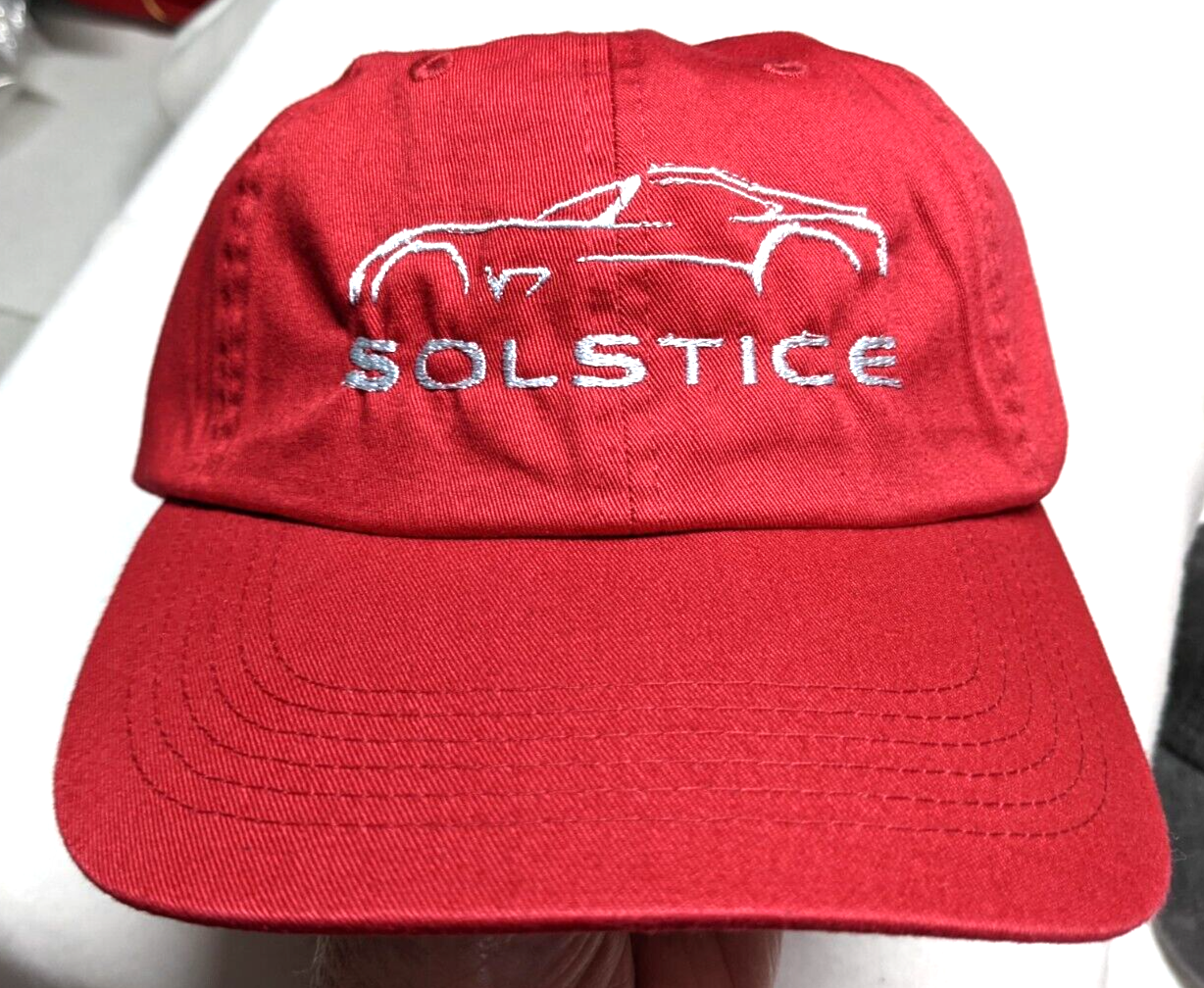 Pontiac Solstice Coupe Kappa Red Hat Embroidered Silver - Port ...