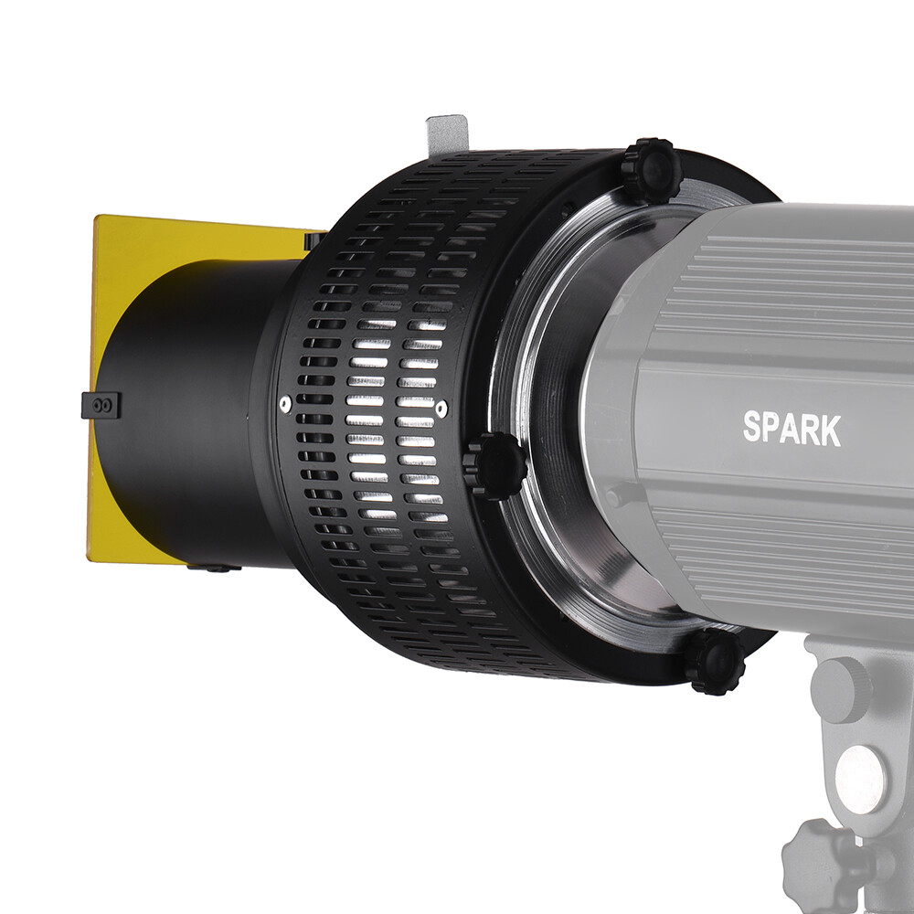 Metal Bowens Mount Focusing Snoot Reflector Flash Diffuser R8Y5 | eBay