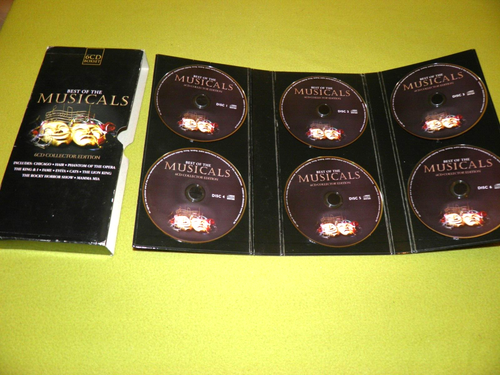 Best Of Musicals - IMPORT 6xCD - Long Box Set / Fame, Evita, Cats, The ...