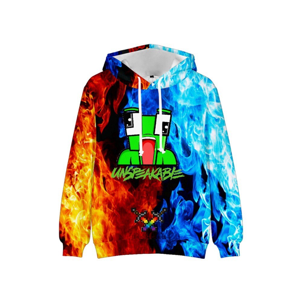 Kids Boys Unspeakable 3D Print Casual Hoodie Sweatshirt Jumper Pullover ...