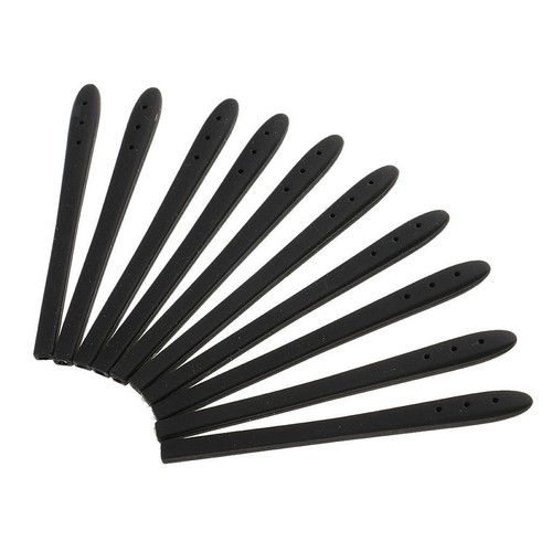 10pcs Silicone Eyeglasses Temple End Tips Ear Sock Tubes Replacement ...