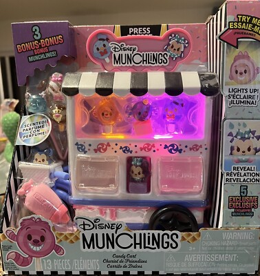 Disney Munchlings Candy Cart Playset NEW In Box | eBay