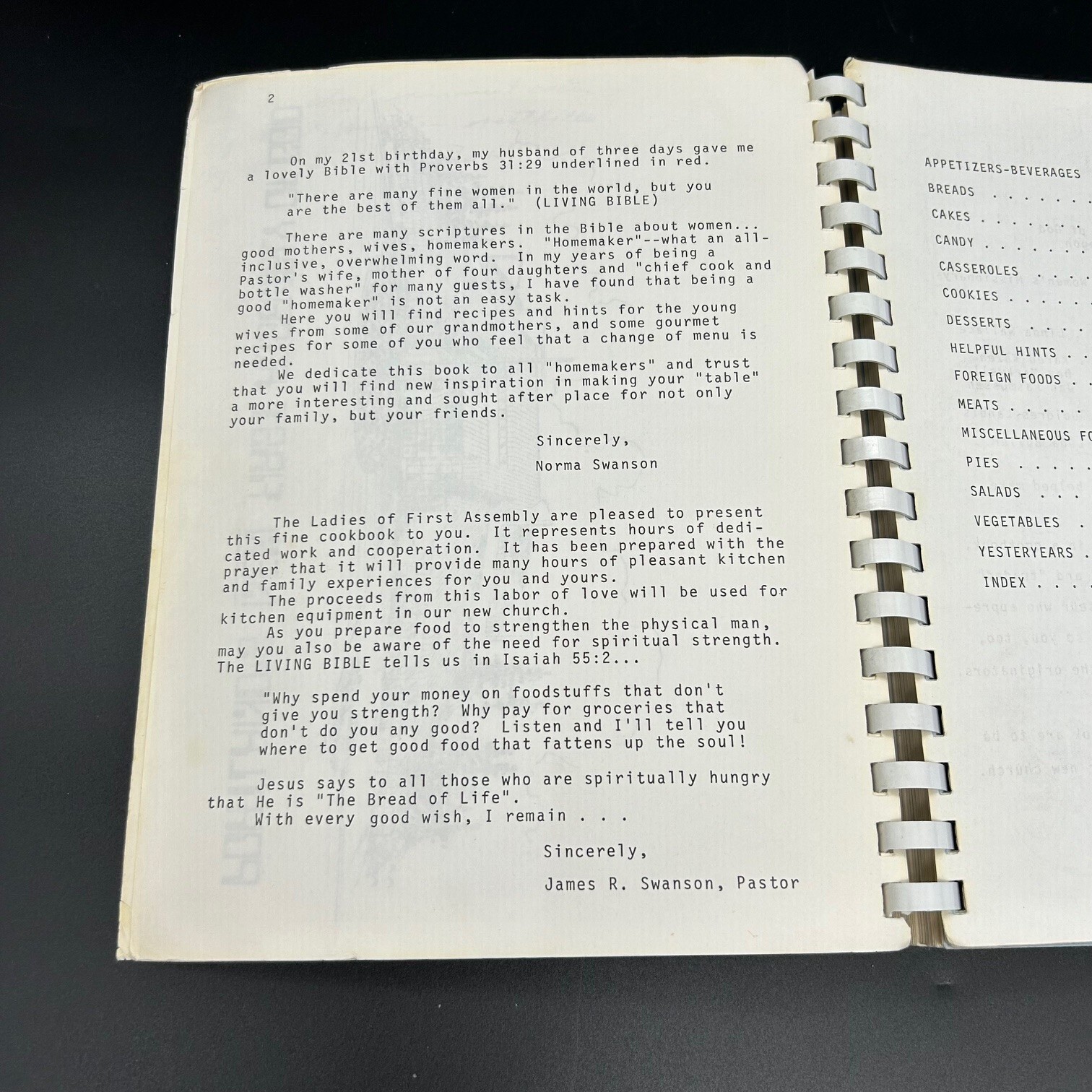 The Sampler Cookbook Portland Oregon First Assembly of God PNW Food | eBay