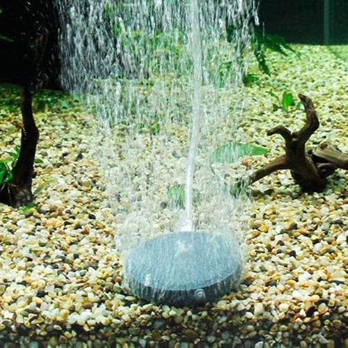 Fish Tank Air Bubble Stone Aquarium Aerator Pond Air Stone Bubble Disk ...