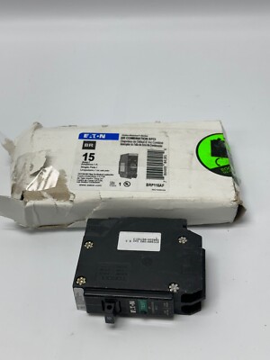 Eaton BRP115AF 120/240V 15A Single Phase Circuit Breaker 786689041014 ...