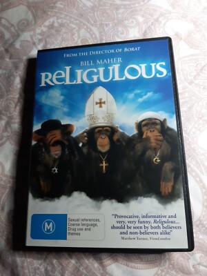 RELIGULOUS.Bill Maher. 2008.Dvd.Reg 4,2. | eBay Australia