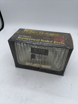 Hobbs Halogen 4x6 Work Lamp Light 12 Volt, 50 Watt 4 amp NOS | eBay