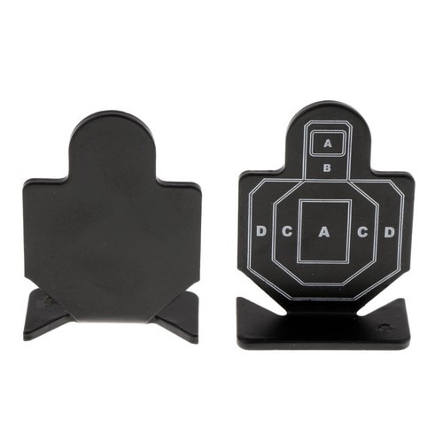4pcs Metal Practice Silhouette Shooting Aim Target Mini Plinking ...