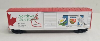 Micro Trains N Scale 50' Standard Box Car Northwest Territories Car ...