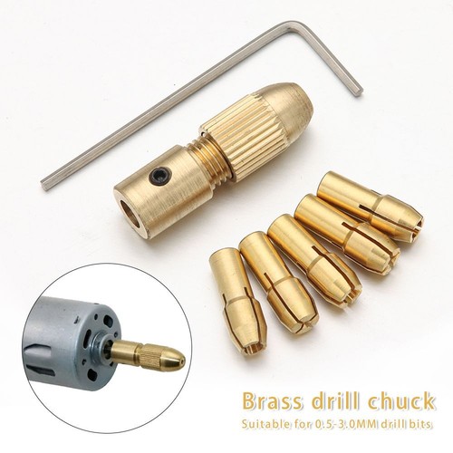 Durable Motor Shaft Drill Collet Drill Chucks Adapter Bits Rotary Tool ...