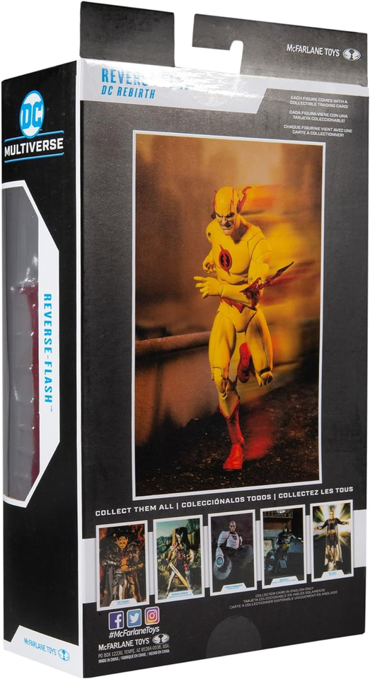 DC Multiverse Reverse Flash 7" Action Figure with Accessories | eBay