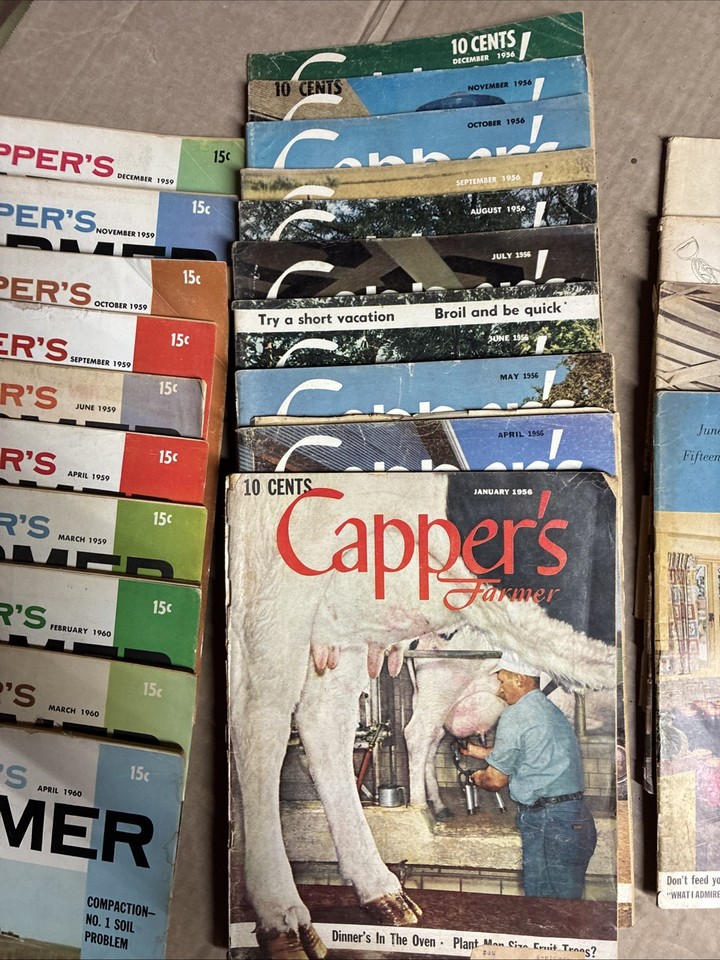 Capper’s Farmer Magazine Lot Of 23 1960 | eBay