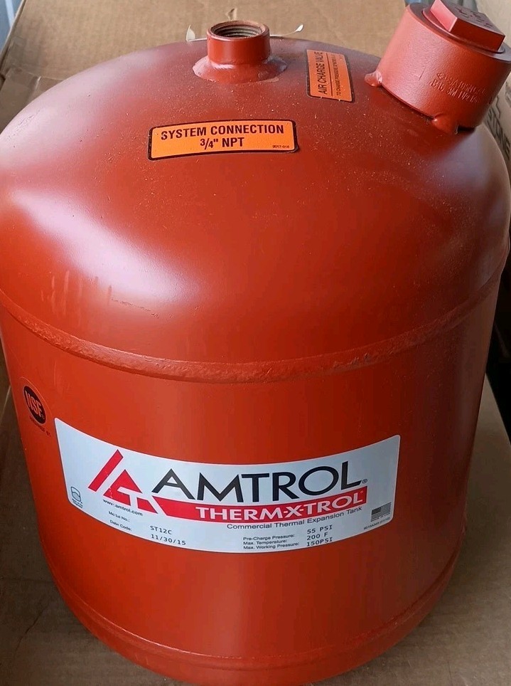 ST12C ST-12-C Commercial Expansion Tank 12 Gallon 150# WP 141-326 ...