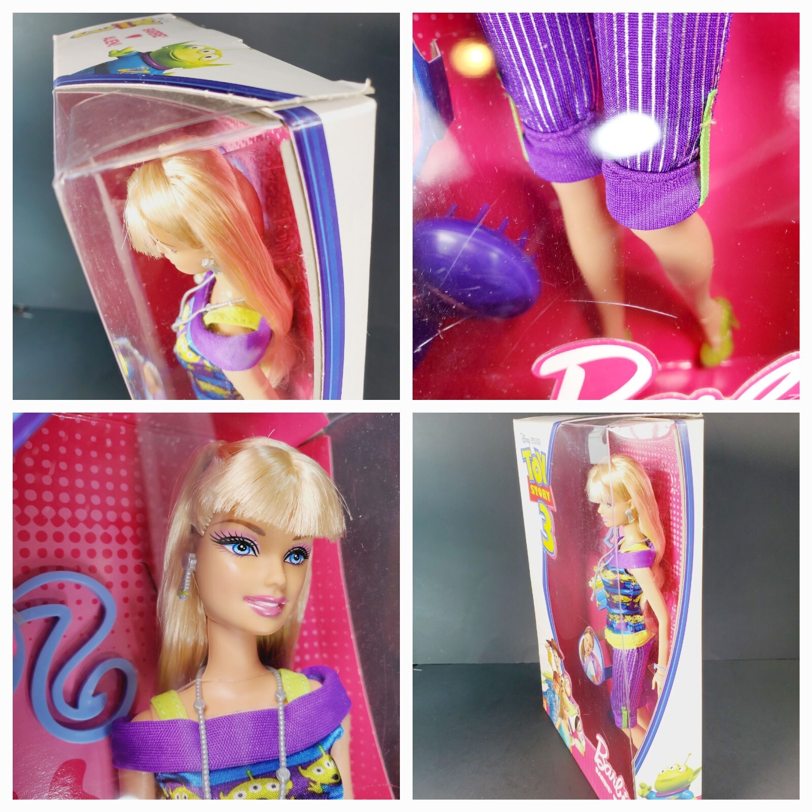 NEW 2009 Barbie Toy Story 3 Barbie Loves The Aliens Doll Mattel #R9297 ...
