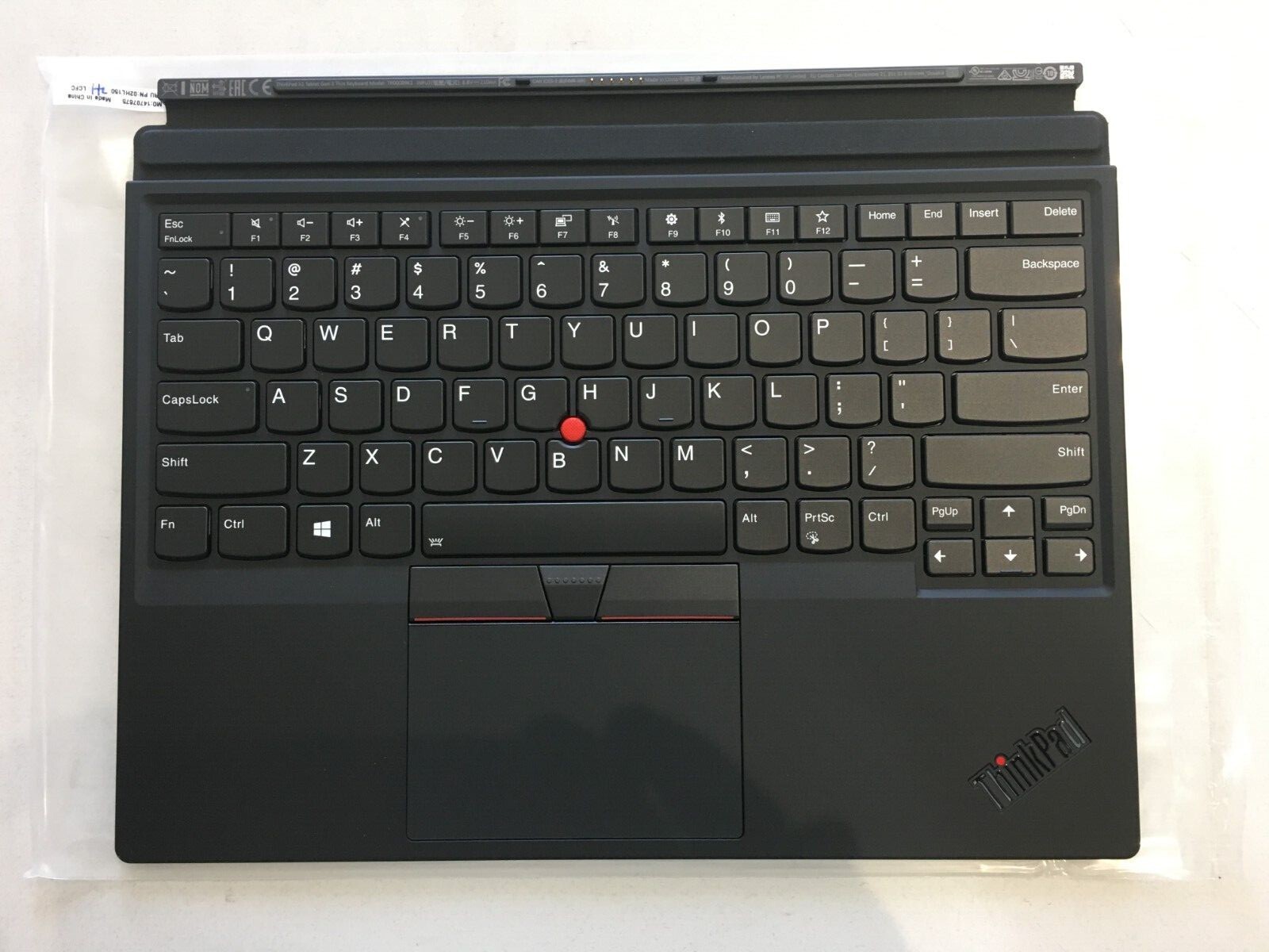 02HL150 Genuine ThinkPad X1 Tablet 3rd Gen Keyboard Tp00089k1 for sale ...