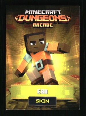 2021 Minecraft Dungeons Arcade Card Ebo Skin Rare 50/98 Series 2 | eBay