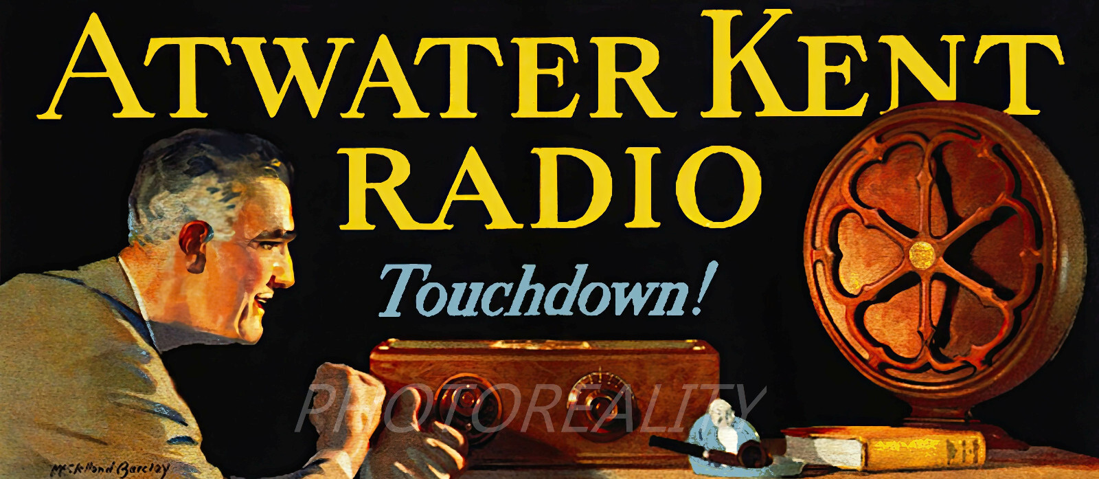 Vintage Ad Banner For Atwater Kent Radios 8.5 x 19 Giclee Print | eBay