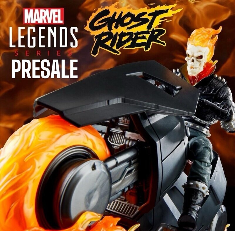 Hasbro Marvel Legends Series Danny Ketch Ghost Rider 85th Hell Cycle ...