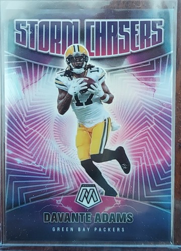Davante Adams 2021 Mosaic Storm Chasers SSP CASE HIT Green Bay Packers ...