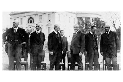 PRESIDENT WARREN G. HARDING W/ CABINET 8x12 GLOSSY PHOTO PRINT | eBay